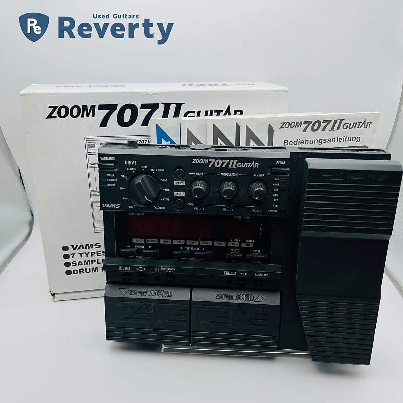 Zoom 707 II Multi-Effects Processor Guitar Effect Pedal | Reverb UK