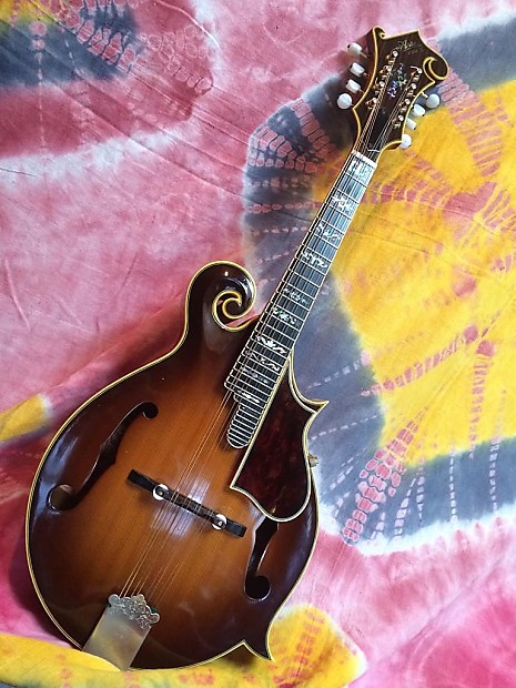 Aria Mandolin Pro II PM780 F Style 1970s Sunburst | Reverb