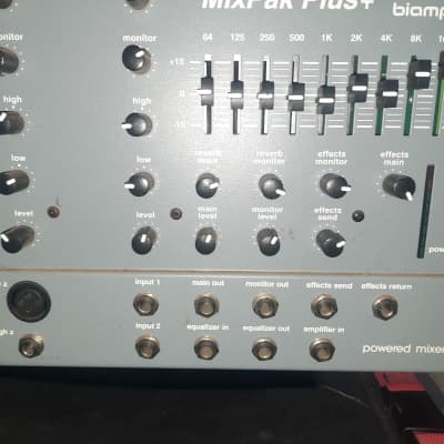 BiAmp Mixpak + 6/300 Powered Mixer Gray | Reverb