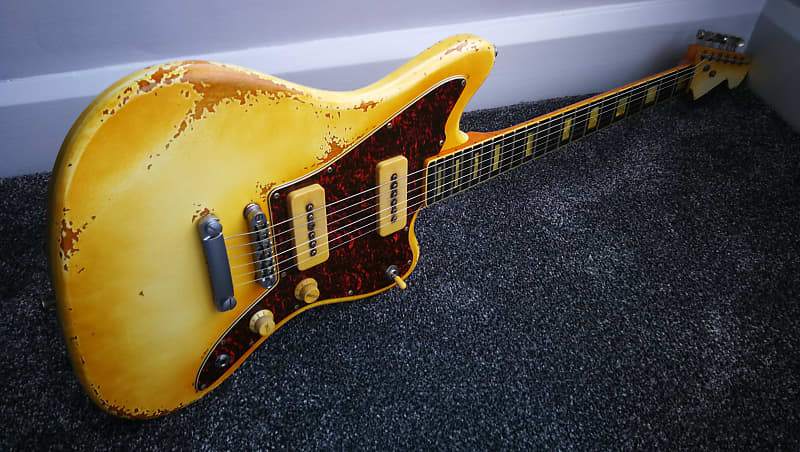 Vtt Relics Jazzmaster Mojo 60's Vintage white | Reverb