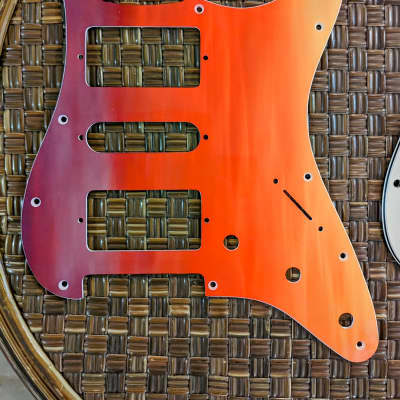 Greasy Groove "Swamp Planet" Strat Pickguard | Reverb