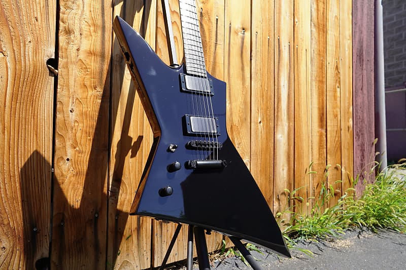 ESP E-II EX NT Black Left Handed 6-String Electric Guitar w/ | Reverb