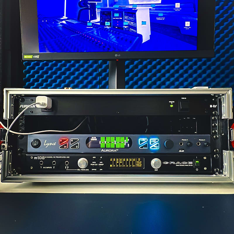 Grace Design m108 8-Channel Microphone Preamp with A/D | Reverb