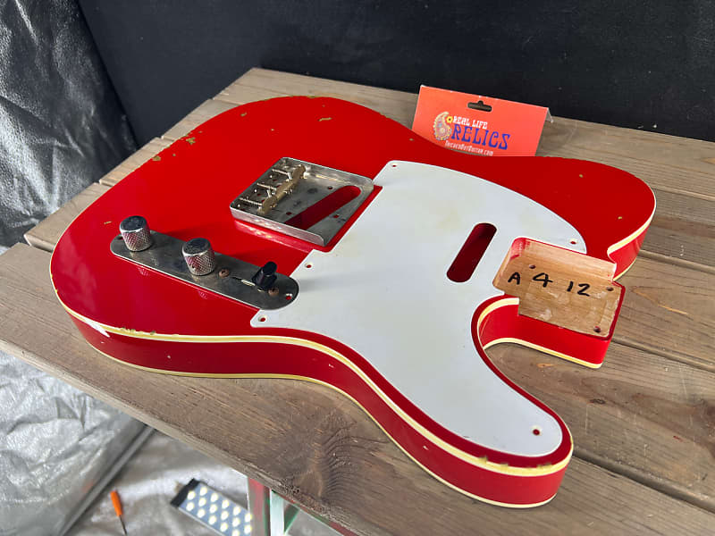 Real Life Relics Nitro Tele® Telecaster® Body Double Bound | Reverb UK