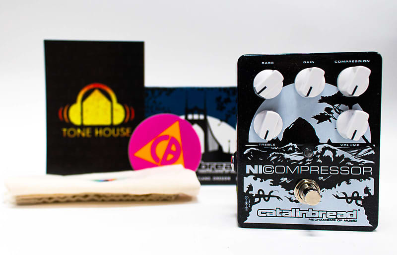 Catalinbread NICompressor Analog FET Compressor Pedal - Black | Reverb