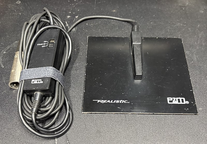 Realistic PZM 80s - Black | Reverb