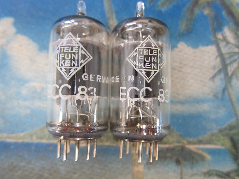 Pr Vintage Telefunken ECC83 12ax7 Tubes,1960s, | Reverb Australia