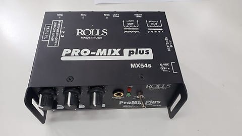Pro mix plus 3 ch mic mixer | Reverb