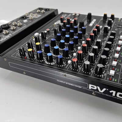 Peavey PV10BT 10-channel mixer with USB interface, digital | Reverb