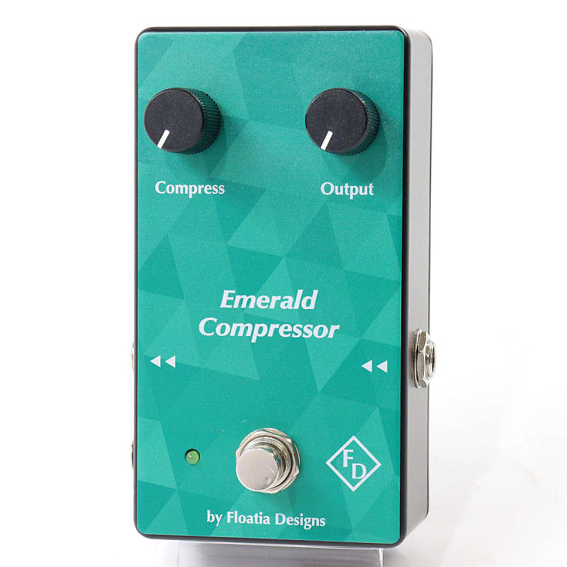 FLOATIA DESIGNS Emerald Compressor Guitar Compressor | Reverb UK