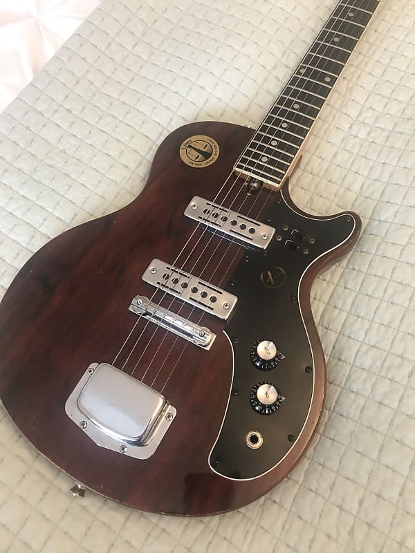 Vintage Rare Kay Thin body KJP-2 - 1967 with Video Demo and | Reverb