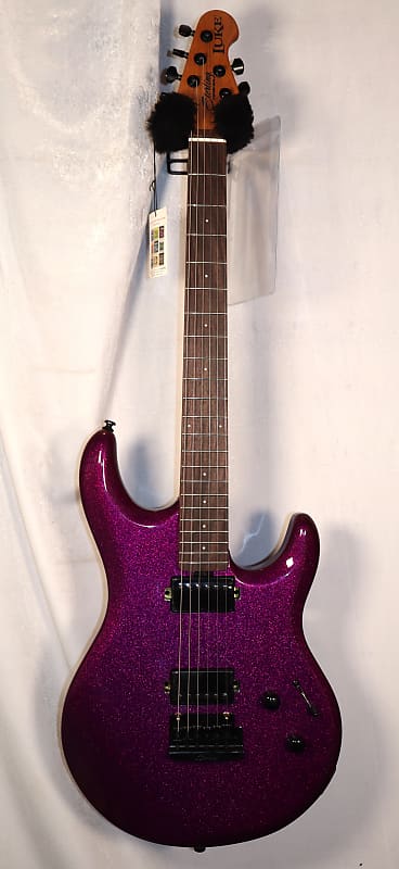 Sterling by MusicMan Luke LK100 Purple Sparkle Steve Lukather | Reverb
