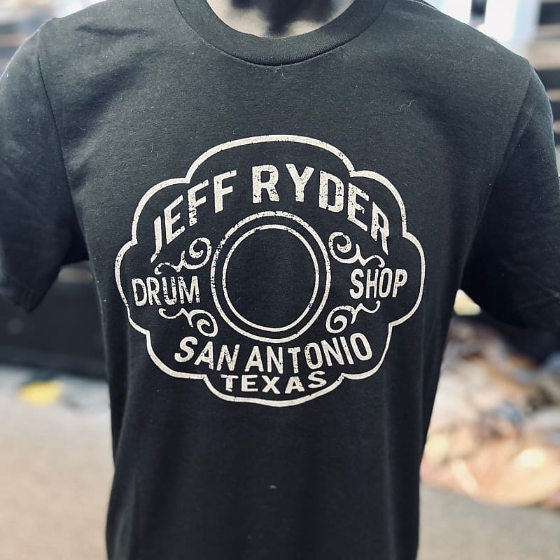 Jeff Ryder Drum Shop Logo T Shirt - XL | Reverb