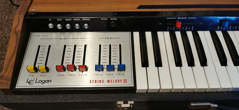 Logan String Melody 2 Vintage Analog String Machine 1970 - | Reverb