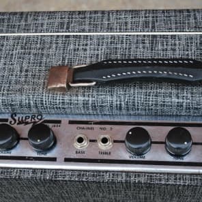 Supro Model 1624 Amplifier Vintage Circa '64 6973 Jimmy Page | Reverb