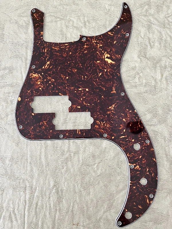 Precision Bass Pickguard - Tortoise | Reverb