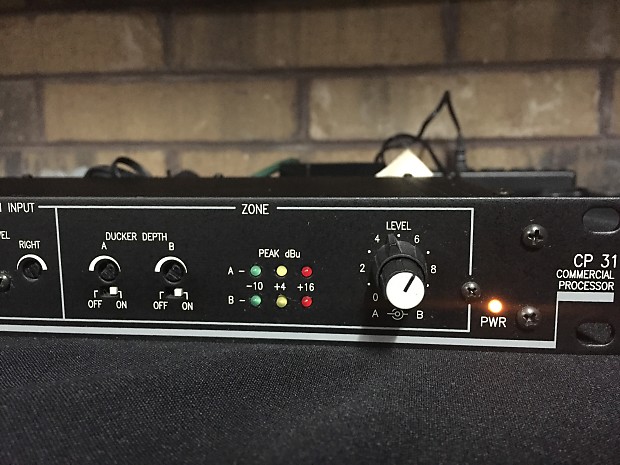 Rane CP31 Commercial Processor 2000? Black | Reverb
