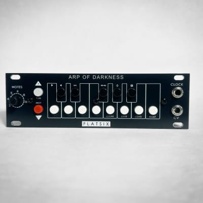 FlatSix Modular Arp Of Darkness (Black) - 1U CV Arp with a | Reverb UK