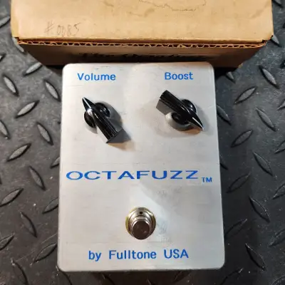 Fulltone Octafuzz Serial #85 Original Vintage Label Maker | Reverb UK
