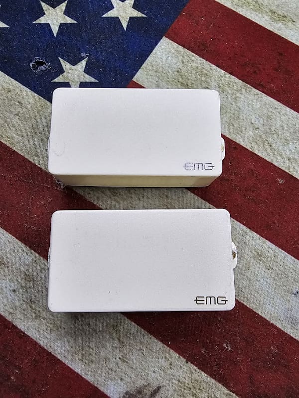 EMG 81 AND 85 ACTIVE PICKUP SET IVORY | Reverb