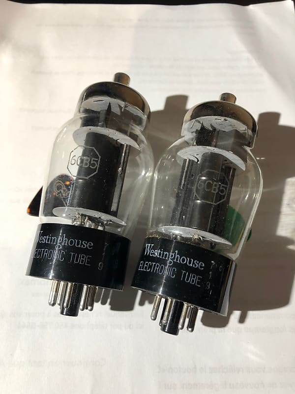 Westinghouse 6CB5 Match Pair (2) | Reverb