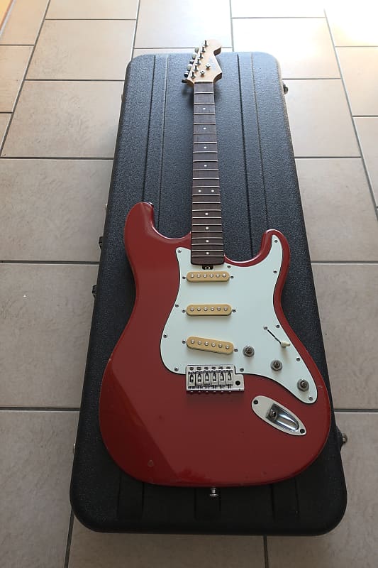 Musima Lead Star Stratocaster - Red | Reverb France