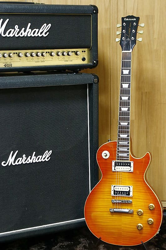 ESP Edwards E-LP-125SD LP Standard Duncan pickups Honey | Reverb UK