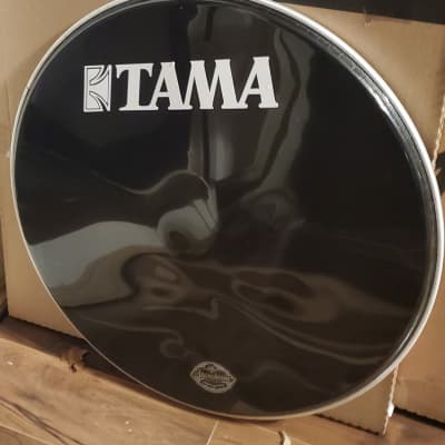 Tama Bass Drum Resonant Head 22 Inches Black with Starclassic | Reverb