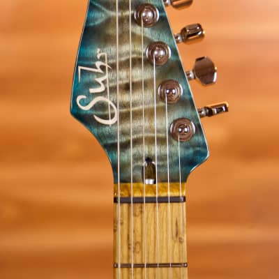 Suhr Custom Modern HH Guitar w/Case - Quilted Maple/Reverse | Reverb