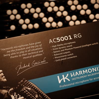 Harmonik AC 5001-RG Accordion Amplification System | Reverb