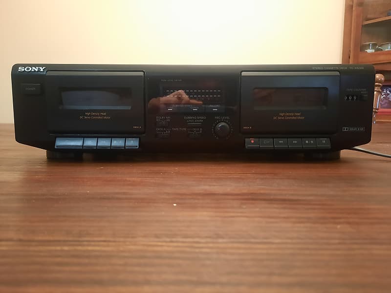Sony TC-WE305 Stereo Dual Cassette Deck | Reverb