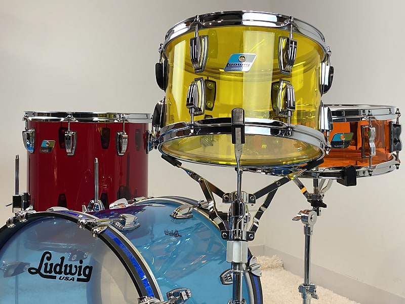 Ludwig 18/12/14/5x14" Vistalite Jazzette Drum Set - | Reverb Australia