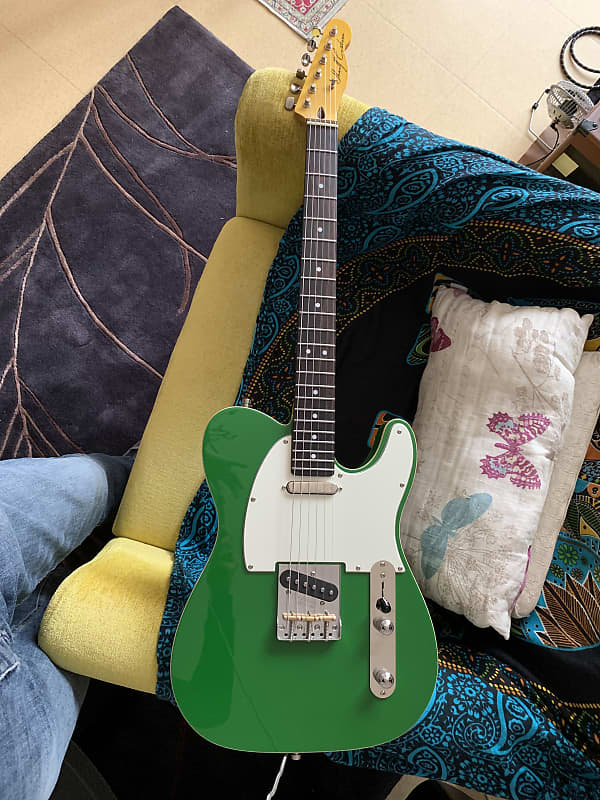 Telecaster JHSelf Custom Fender Allparts British Racing Green | Reverb