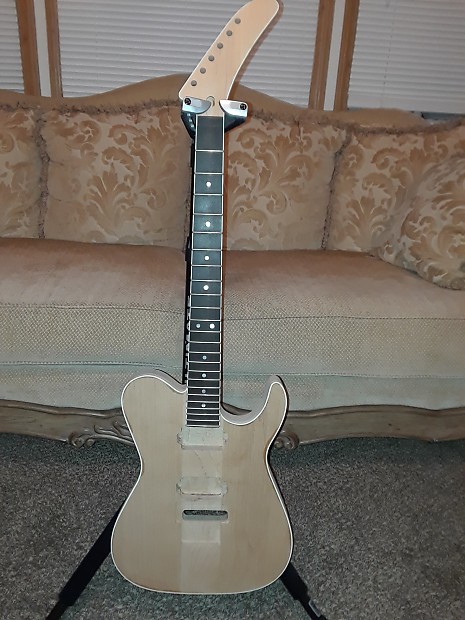 Tele Telecaster Custom hand Built Neck Thru | Reverb