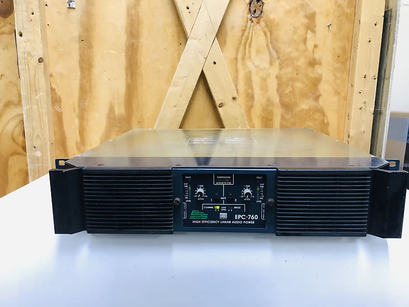 BSS EPC-760 Power Amplifier - Tested and Working | Reverb