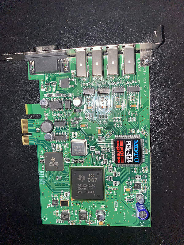 MOTU PCIe 424 card | Reverb