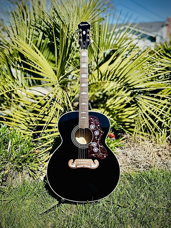 EPIPHONE EJ200 JUMBO ACOUSTIC DELUXE | Reverb