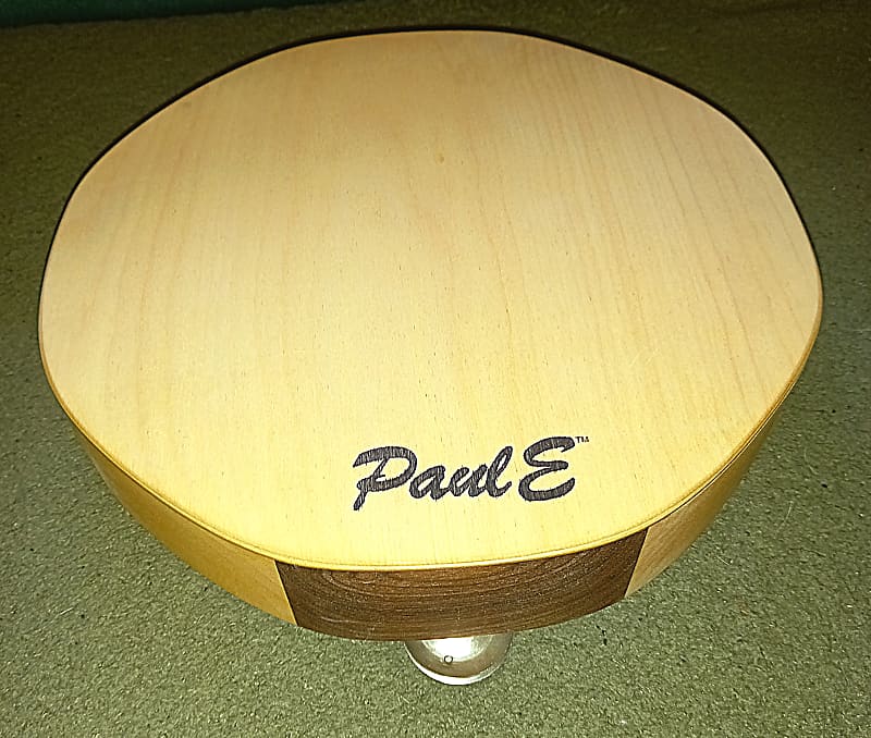 PaulE Drums 'Kajon-E' Handheld Cajon. Poplar-Walnut & Baltic | Reverb