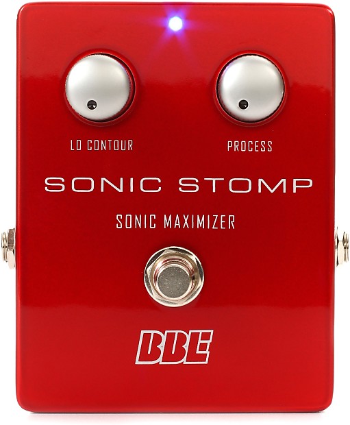 BBE Sonic Stomp Sonic Maximizer 2015 red | Reverb