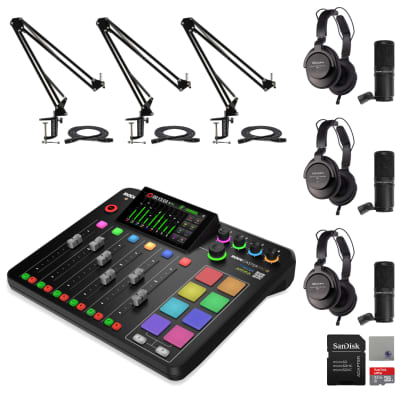 Rode RODECaster Pro II Audio Production Studio Bundle with 3x | Reverb