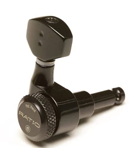 Graph Tech Locking Black 6 in line PRL-8721 Tuners Tuning | Reverb