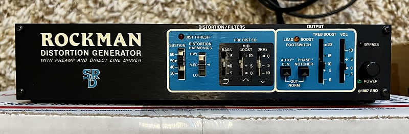 SR&D Rockman Distortion Generator 1987 | Reverb