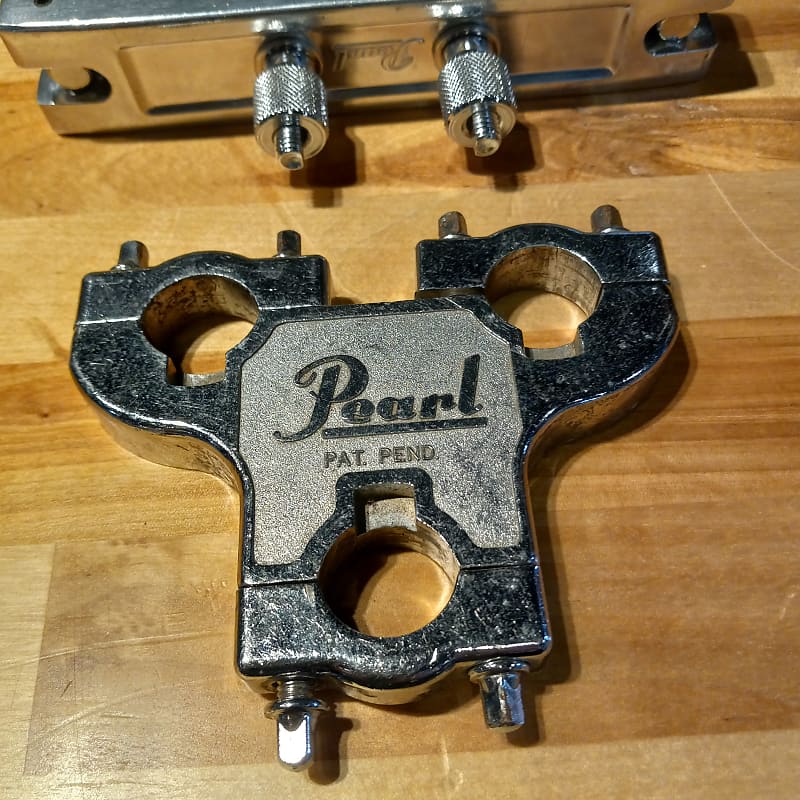 Pearl 3 clamps - Chrome | Reverb