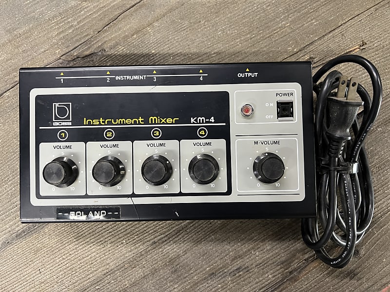 USED Boss KM-4 Instrument mixer | Reverb