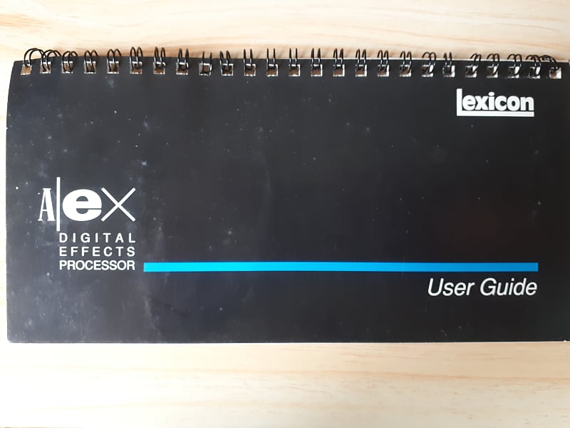 Lexicon Alex Digital Effects Processor 1993 | Reverb
