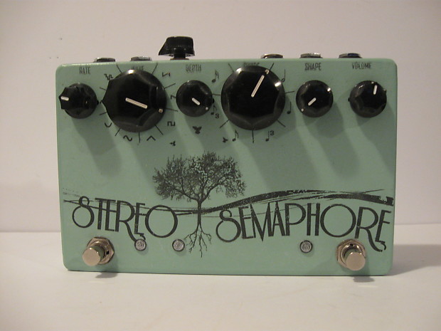 Catalinbread Stereo Semaphore modded with Custom Graphic and | Reverb