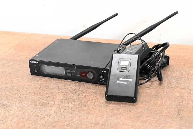 Shure SLX14 Bodypack Wireless System - L4 Band: 638-662 MHz | Reverb