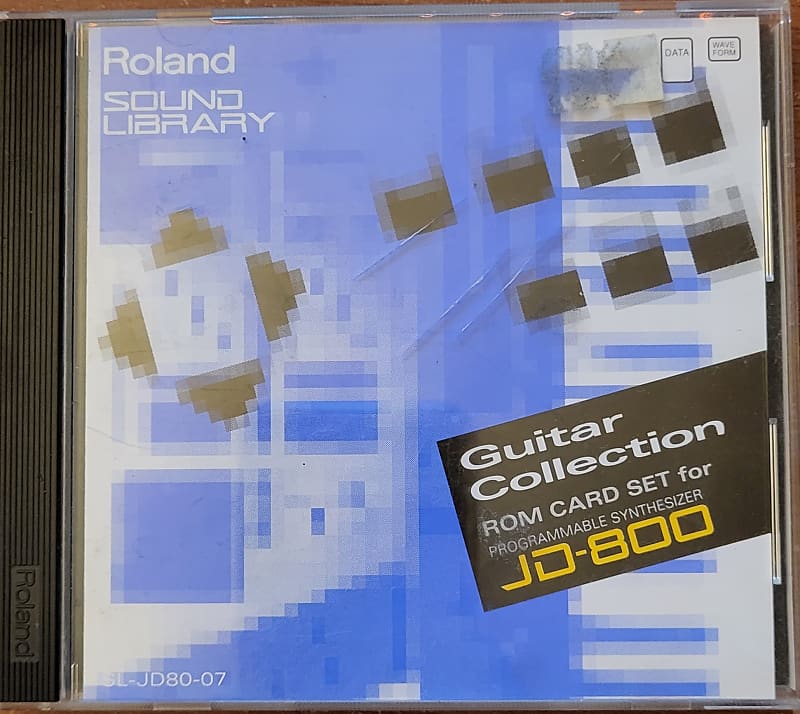Roland Sound Library Rom Card Set - Guitar Collection | Reverb