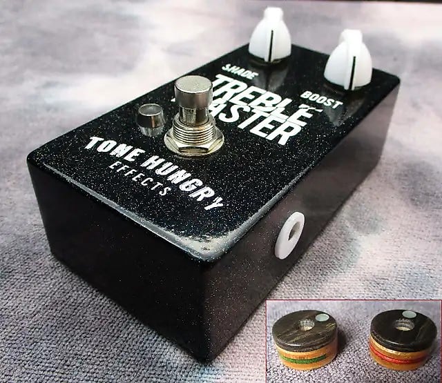 Tone Hungry Effects Treble Master 2000s - black sparkle | Reverb
