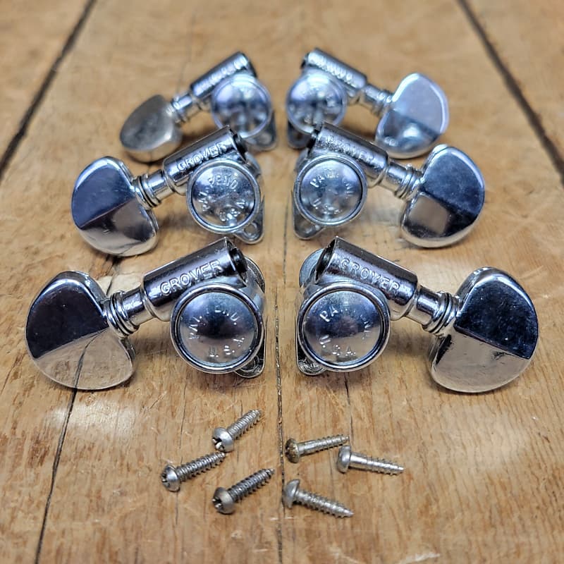 Grover Pat. Pending Rotomatic "Milk Bottle" 3+3 Tuners | Reverb Canada